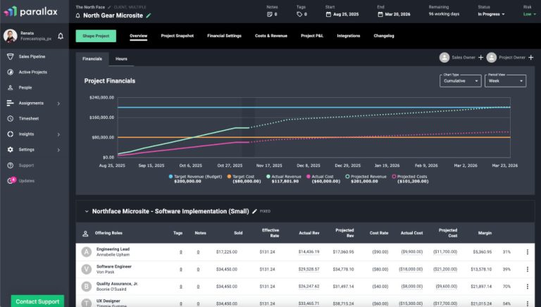 Why Parallax | Built for How Professional Services Agencies Work